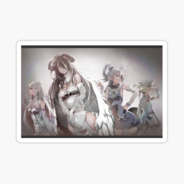 "Isekai Quartet" Sticker for Sale by mycookies8u | Redbubble