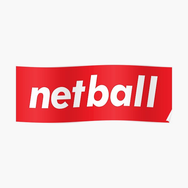 Spring Colorful Netball Posters | Redbubble