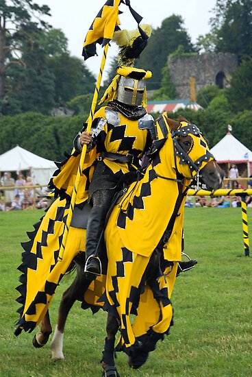 "The Yellow Knight" by buttonpresser | Redbubble