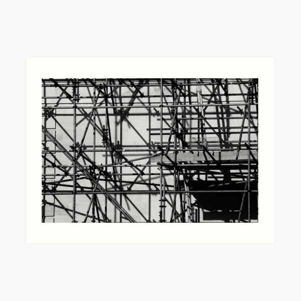 Scaffolding Art Prints | Redbubble