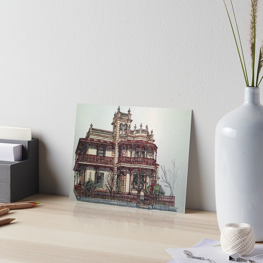 "Phryne Fisher's house 'Wardlow'©. " Art Print for Sale by emgolding ...