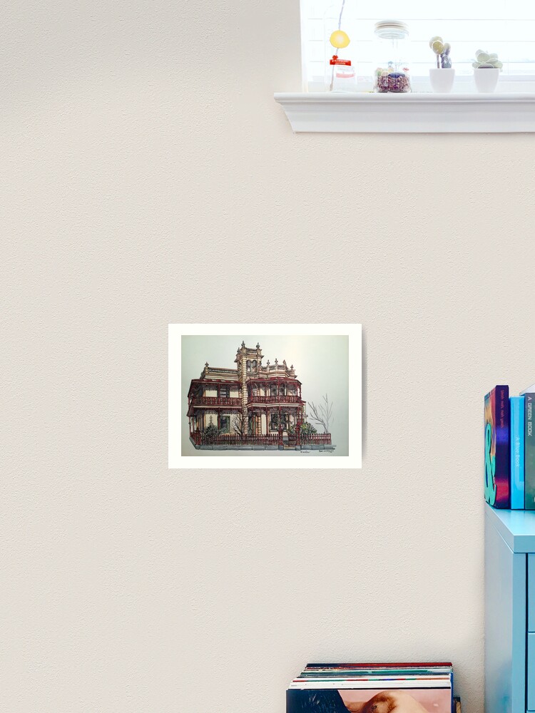 "Phryne Fisher's house 'Wardlow'©. " Art Print for Sale by emgolding ...