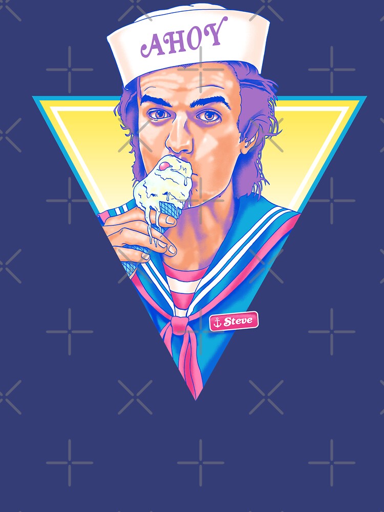 "Ahoy! Stranger Things Steve Harrington" T-shirt for Sale by ...