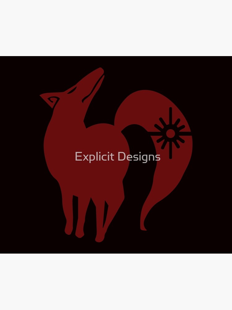 "Fox's Sin of Greed" Tapestry by cybervengeance | Redbubble