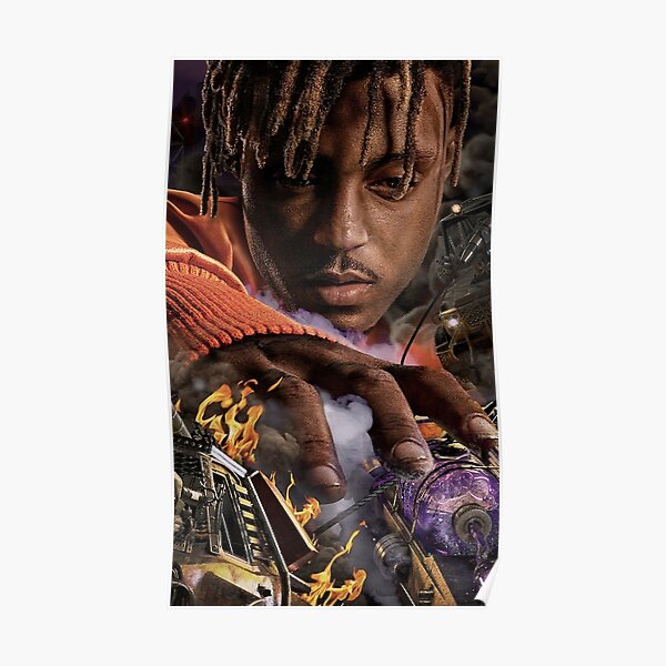 Juice Wrld Cartoon Posters | Redbubble