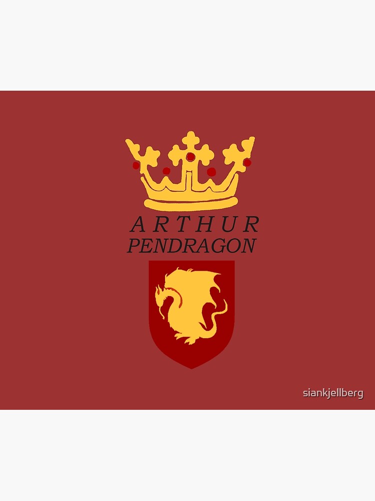 "Arthur Pendragon Crest Print (BBC Merlin)" Tapestry for Sale by ...
