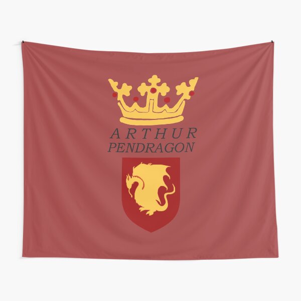 "Arthur Pendragon Crest Print (BBC Merlin)" Tapestry for Sale by ...