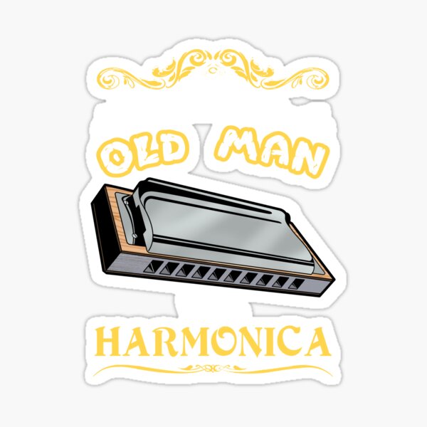 "harmonica" Sticker for Sale by alwe-designs | Redbubble