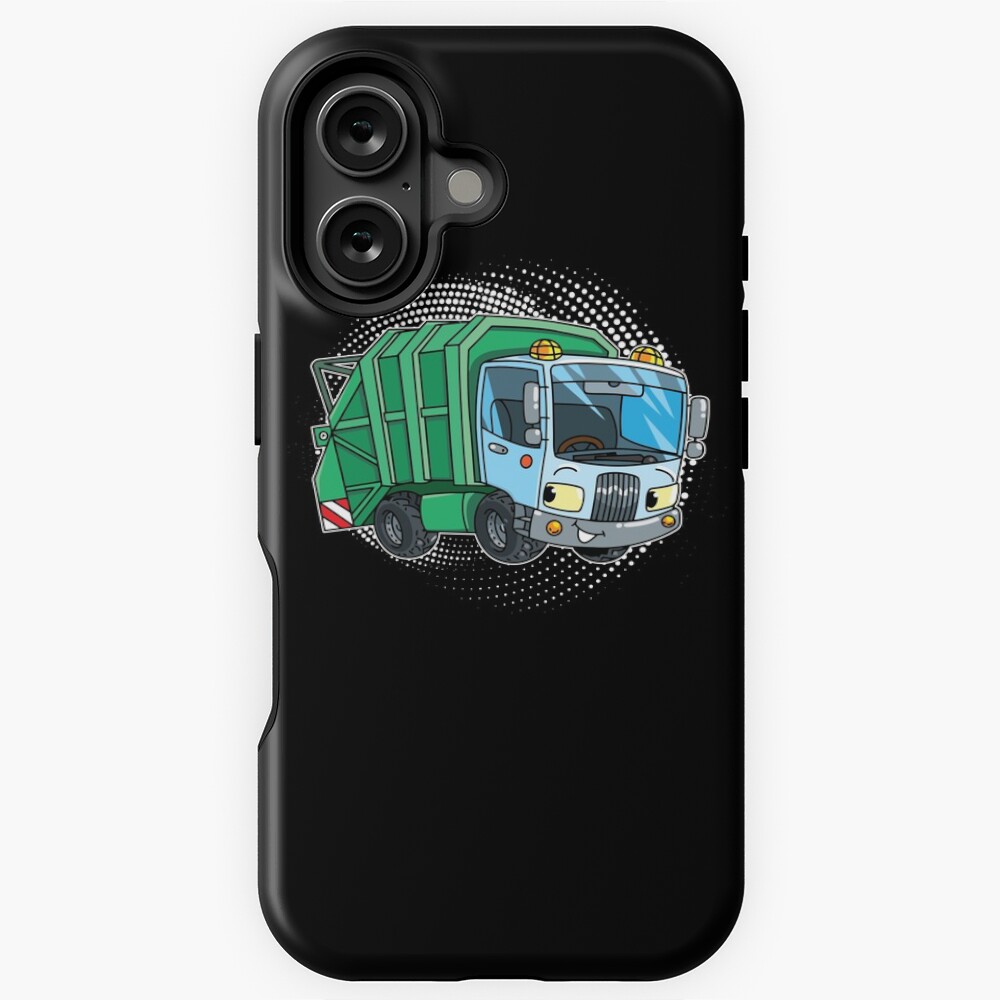 "Kids Garbage Monster Truck Trash Day Dump" Sticker for Sale by ...