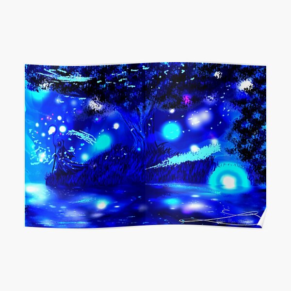 "Magic night" Poster for Sale by AeronMorioghain | Redbubble