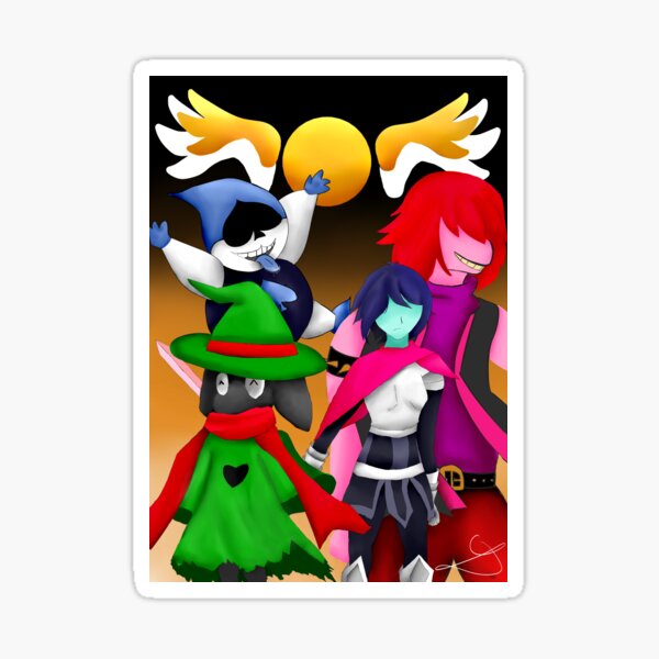 "Deltarune" Sticker by AeronMorioghain | Redbubble