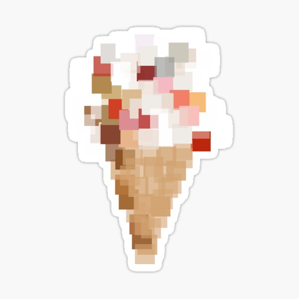 "4am THE PERFECT ICE CREAM" Sticker by 2bornot2b | Redbubble