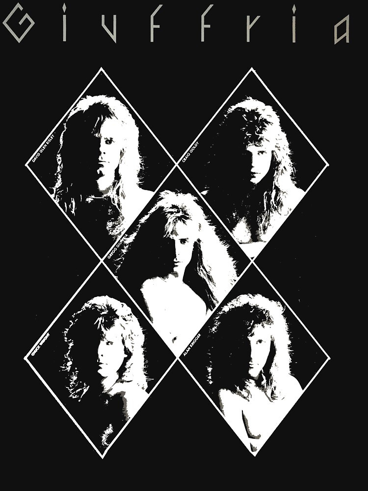 "Giuffria" T-shirt for Sale by vintagefreak79 | Redbubble | 80s t ...
