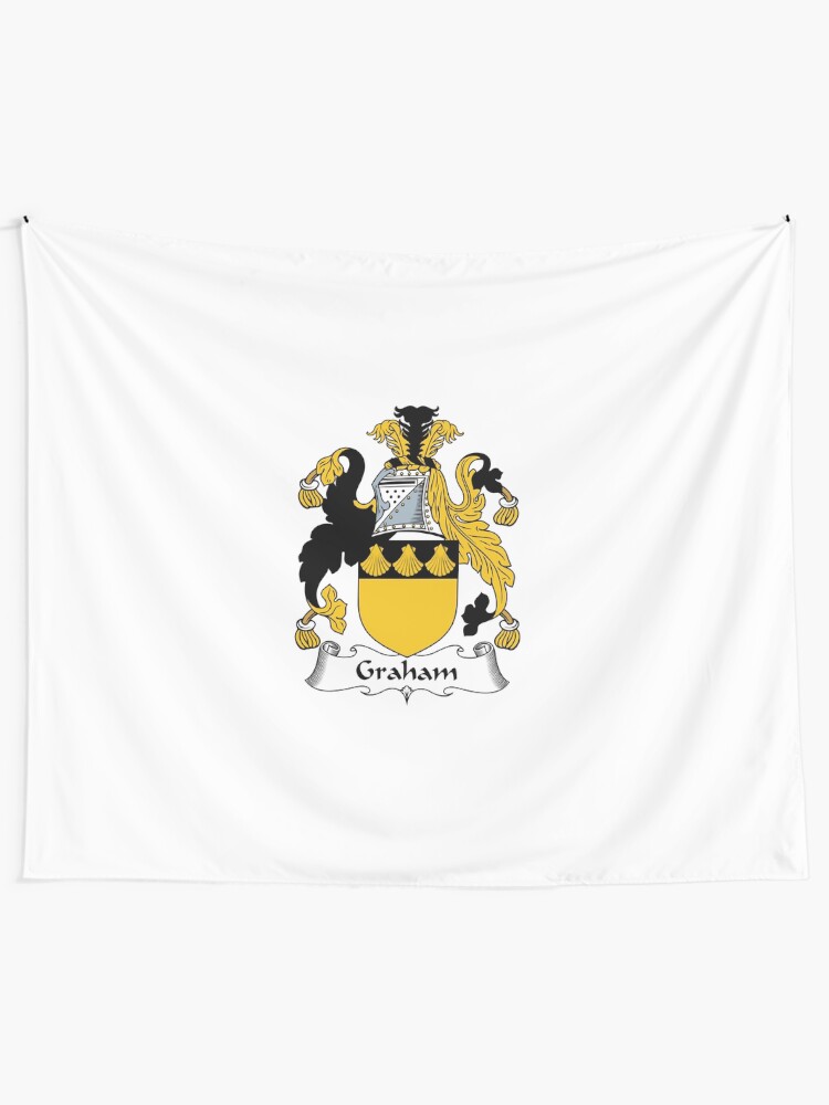 "Graham Coat of Arms / Graham Family Crest" Tapestry by ScotlandForever ...