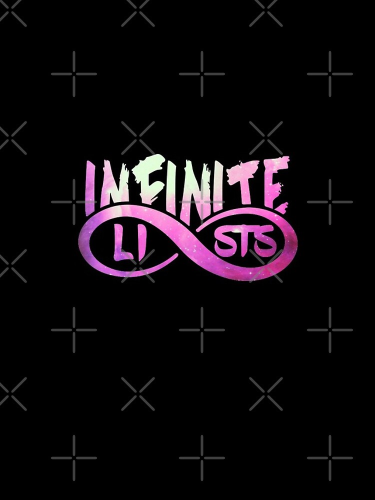 "Infinite Lists Pink Galaxy, Infinite Merch, Infinite Lists Youtube ...