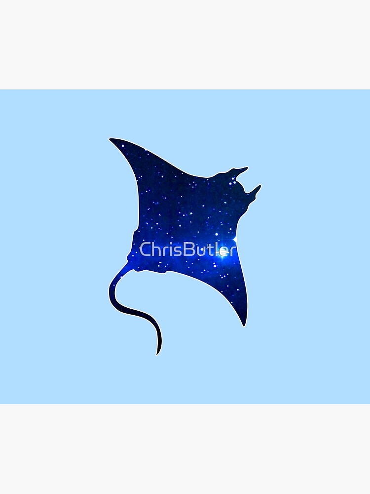 "Space Manta Ray" Tapestry for Sale by ChrisButler | Redbubble