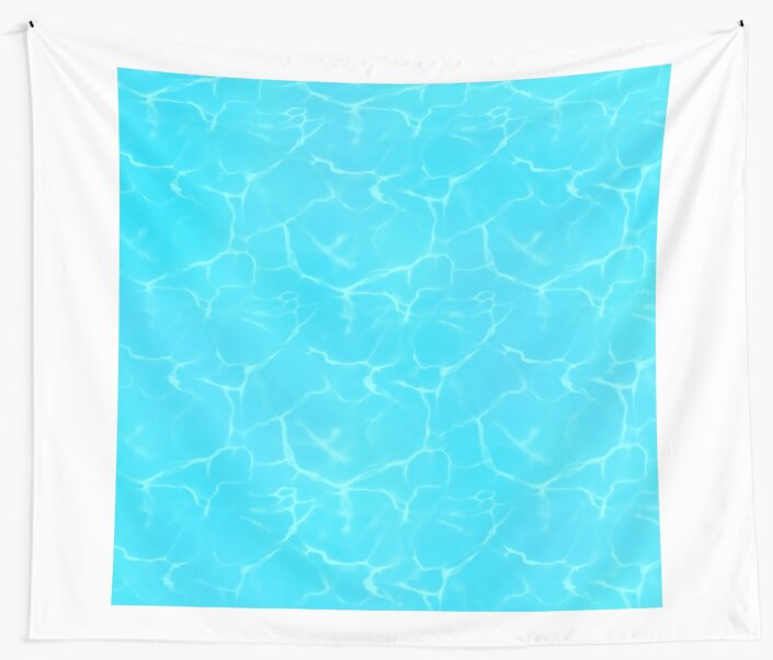 "Anime Water Texture" Tapestry by LightfulFoxtrot | Redbubble