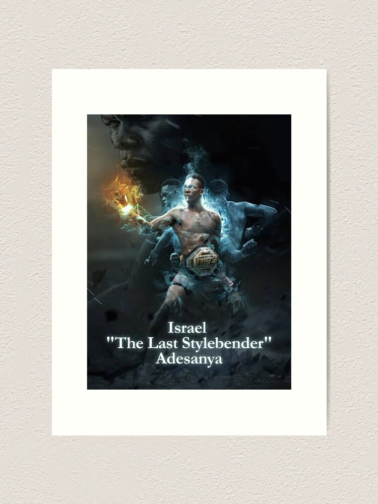 "Israel Adesanya "The Last Stylebender" Official UFC Avatar Design" Art ...