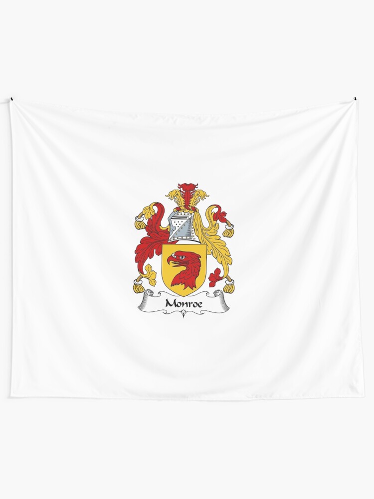 "Monroe Coat of Arms / Monroe Family Crest" Tapestry by ScotlandForever ...