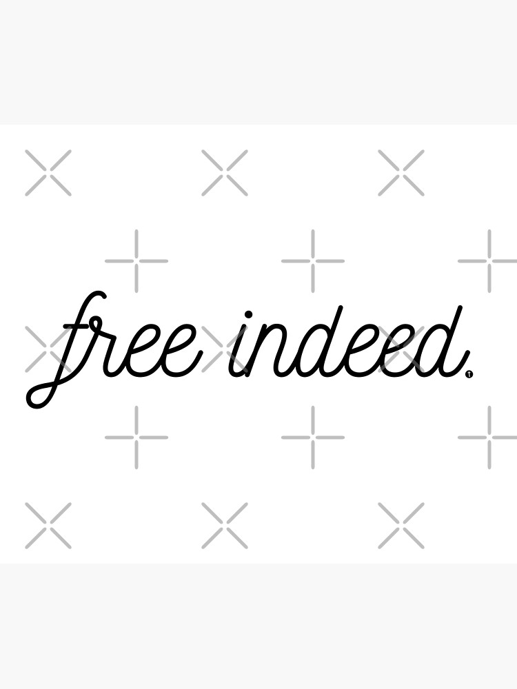 "free indeed. " Tapestry by sarahpump | Redbubble