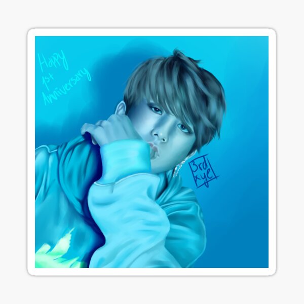 "han jisung, stray kids" Sticker for Sale by 3rdxye | Redbubble