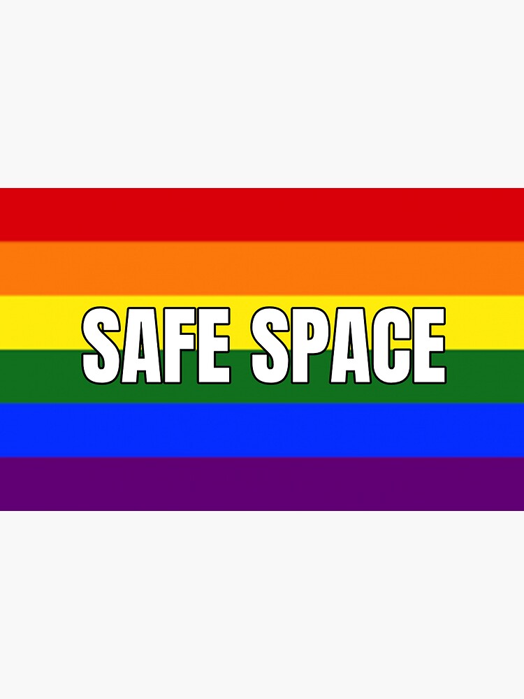 "LGBTQA+ Safe Space " Sticker for Sale by talialif | Redbubble