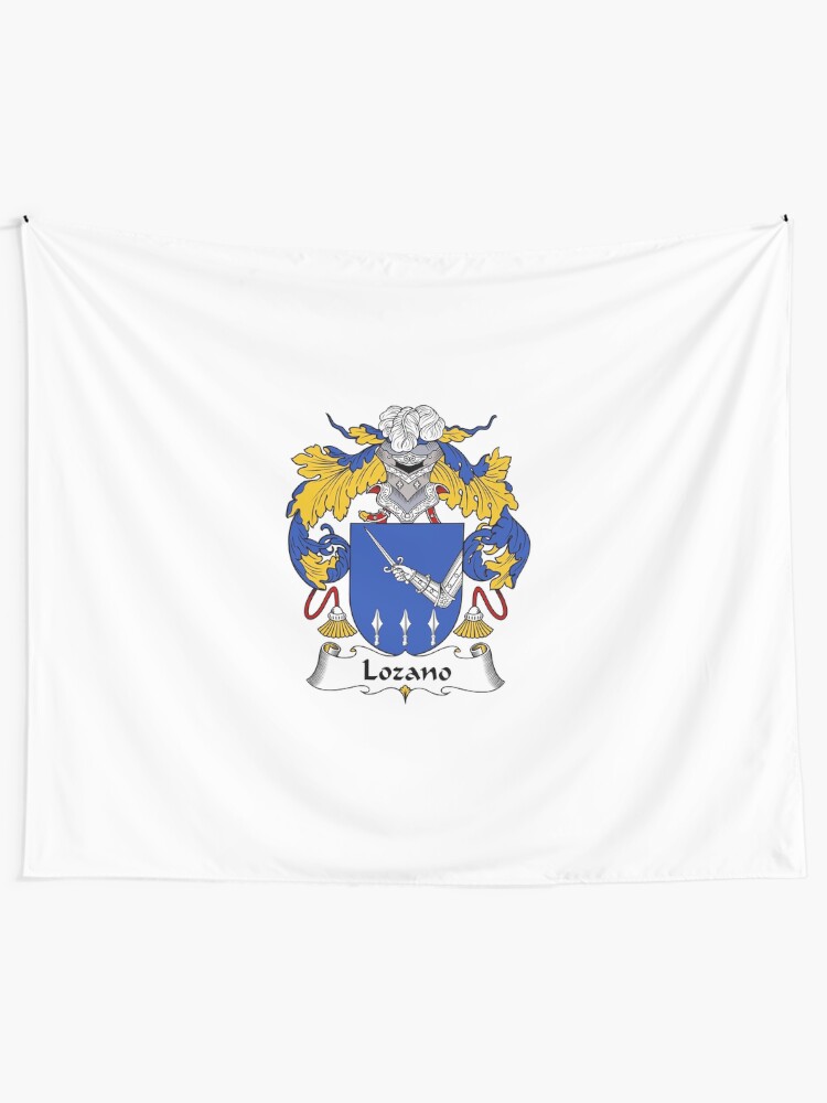 "Lozano Coat of Arms/ Lozano Family Crest" Tapestry by carpediem6655 ...