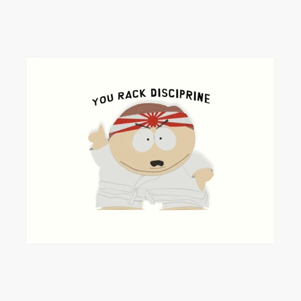 "South Park - Cartman Lacks Discipline at Karate Class" Art Print by ...