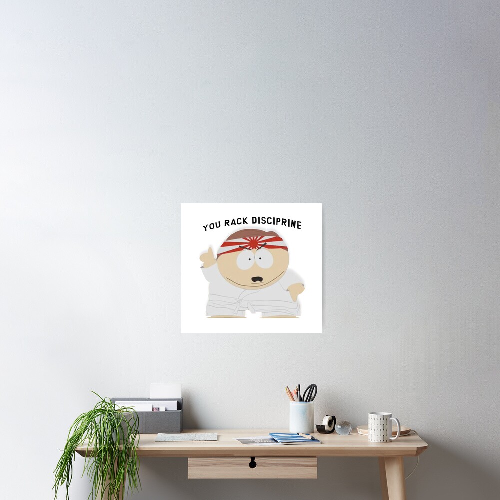 "South Park - Cartman Lacks Discipline at Karate Class" Poster for Sale ...
