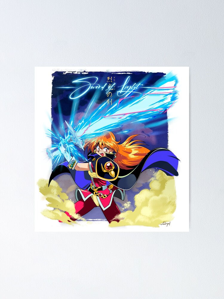 "Sword of Light - Slayers Next" Poster by reikanpoppu | Redbubble