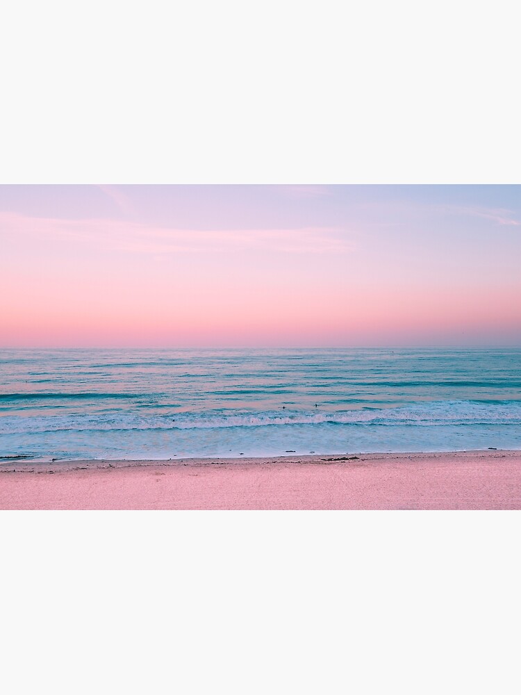 "Pink Ocean Sunset " Poster for Sale by newburyboutique | Redbubble
