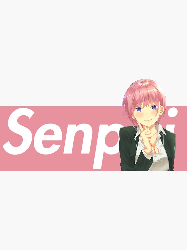 "Nakano Ichika" Sticker for Sale by Shiromaru | Redbubble