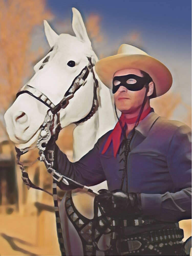 "Lone Ranger" Sticker for Sale by johnrk | Redbubble