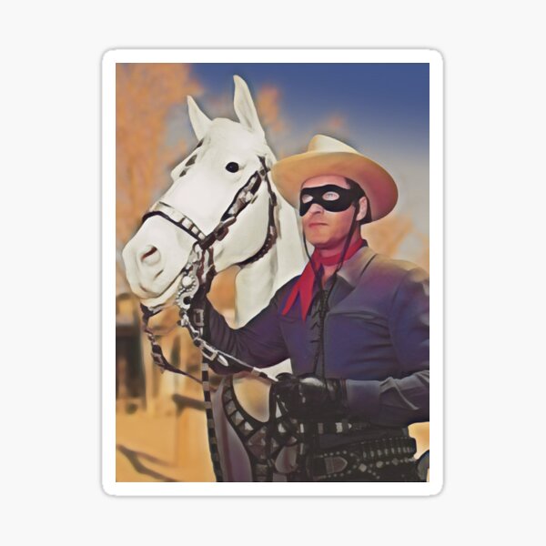 "Lone Ranger" Sticker for Sale by johnrk | Redbubble