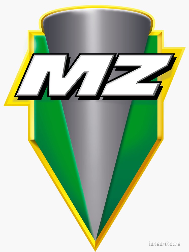 "MZ Logo" Sticker for Sale by ianearthcore | Redbubble