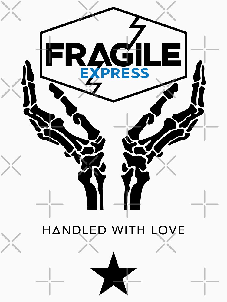 "Fragile Express" T-shirt for Sale by fareast | Redbubble | death t ...