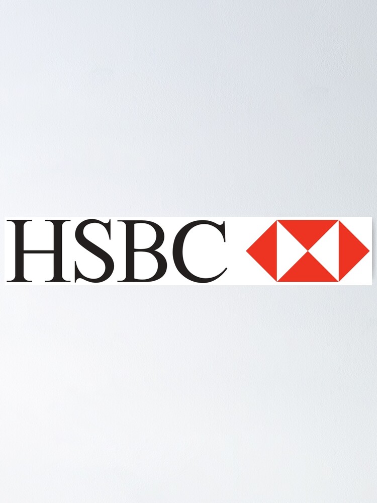 "hsbc" Poster for Sale by daugjetkala | Redbubble