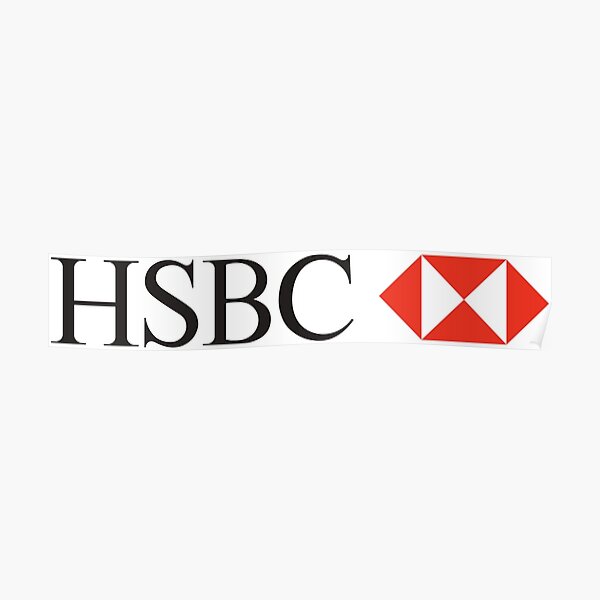 "hsbc" Poster for Sale by daugjetkala | Redbubble