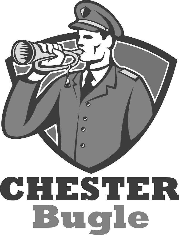 "Chester Bugle Logo" by ChesterBugle | Redbubble