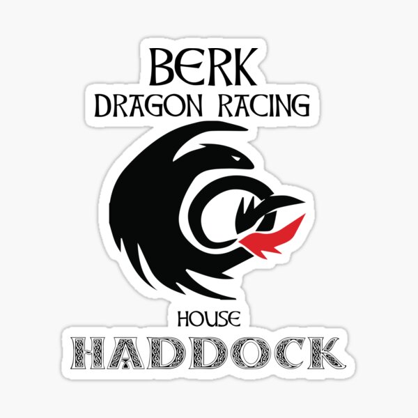 "House Haddock" Sticker by GeekyGirlDesign | Redbubble
