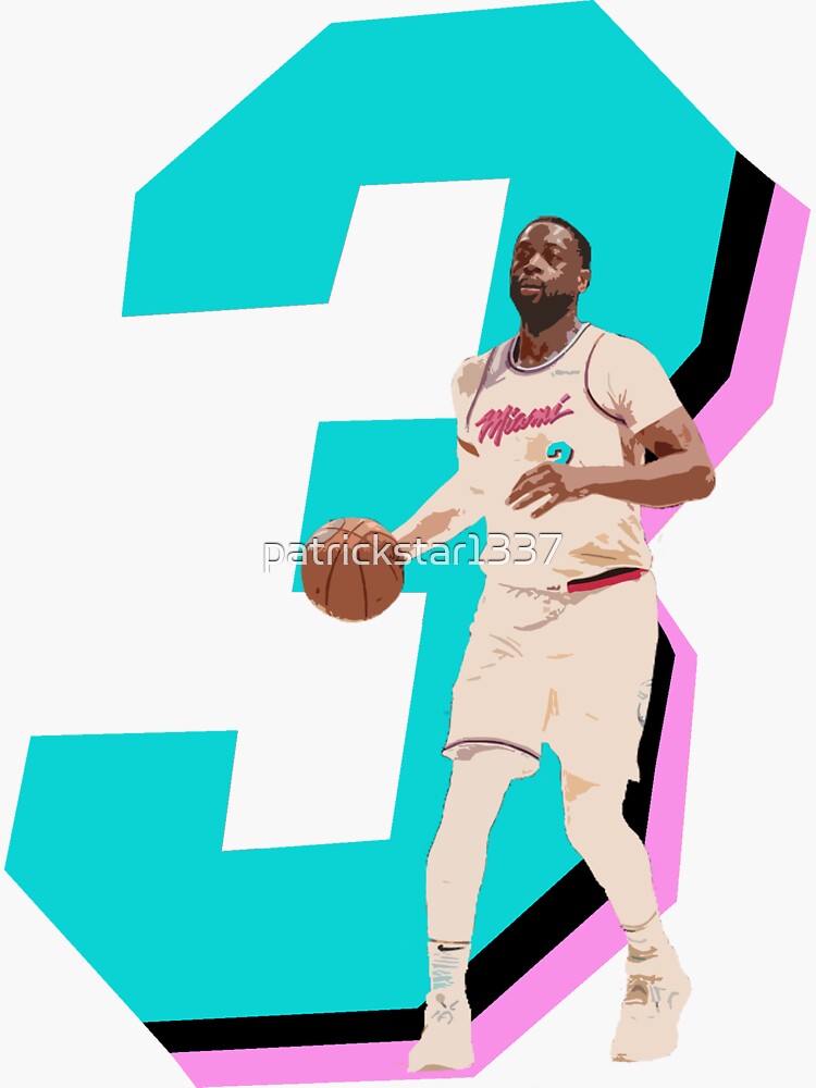 Sticker « Dwyane Wade », par patrickstar1337 | Redbubble