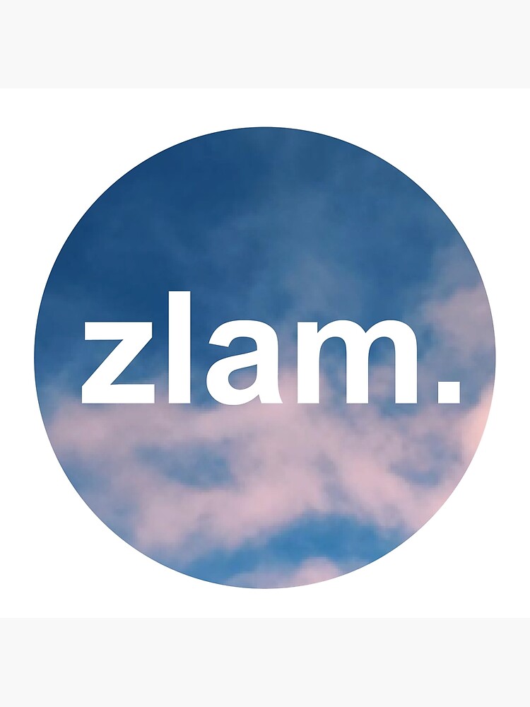 "zlam" Poster for Sale by attractivemilk | Redbubble