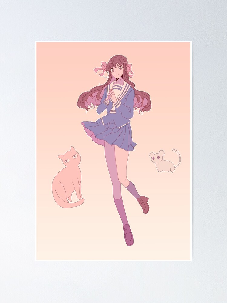 "Welcome back Fruits Basket" Poster for Sale by B3470B1N | Redbubble