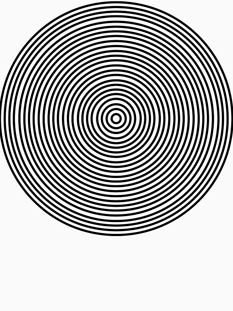 "Ever Decreasing Circles " T-shirt for Sale by Texterns | Redbubble ...