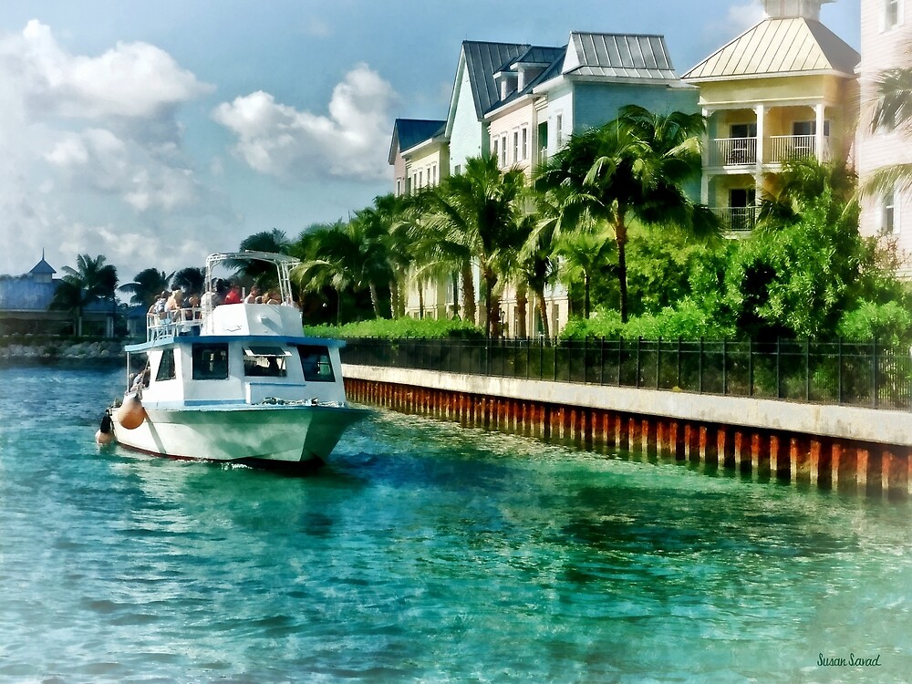 "Nassau, Bahamas - Ferry to Paradise island" by Susan Savad | Redbubble