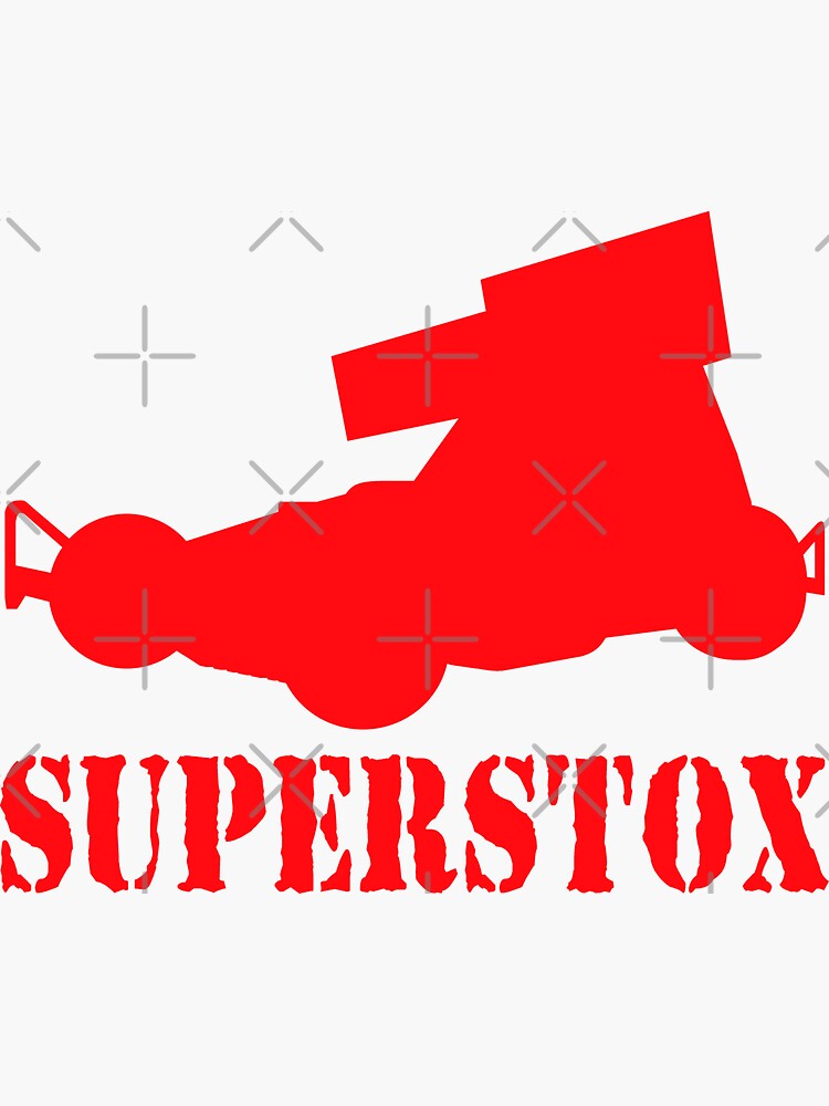 "SUPERSTOX STOCK CAR" Sticker for Sale by QUATTROTURBO | Redbubble