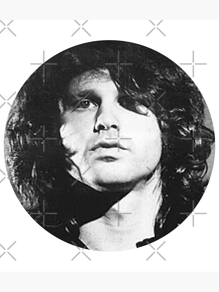 Póster «Jim Morrison, look blanco y negro.» de gehri1tm | Redbubble