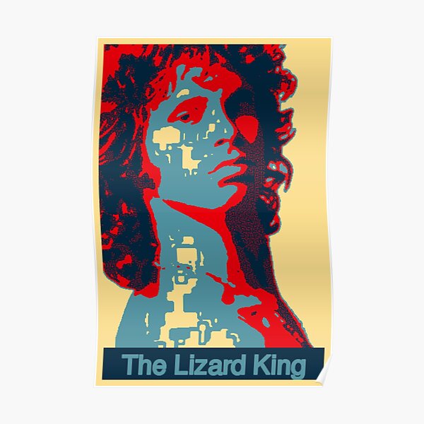 Jim Morrison Of The Doors The Lizard King Poster By Gehri1tm Redbubble