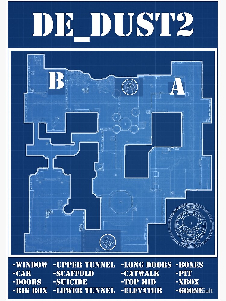 "CSGO DE_Dust 2" Poster for Sale by -CSGO-Kieran- | Redbubble