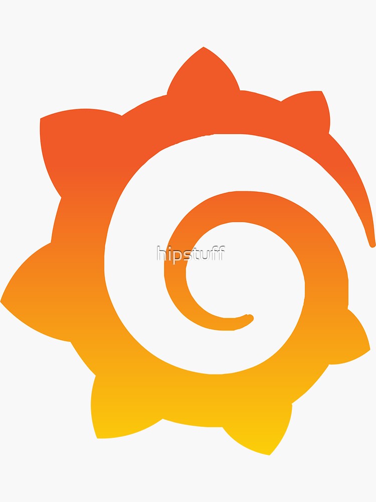 "Grafana Labs Logotype" Sticker for Sale by hipstuff | Redbubble